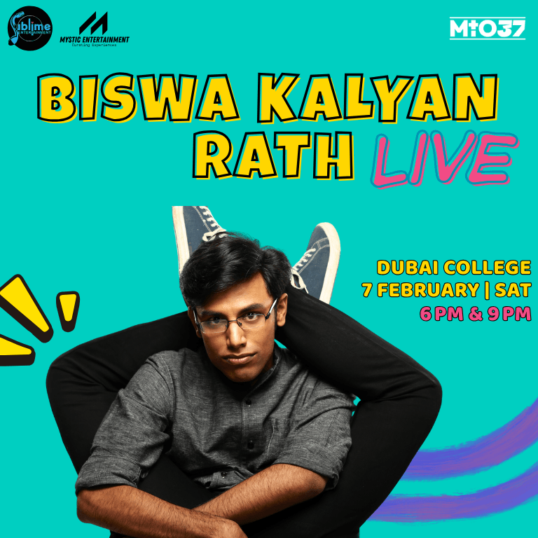 Biswa Kalyan Rath Live in Dubai 2026 Shows and Theatrical Plays Dubai ...